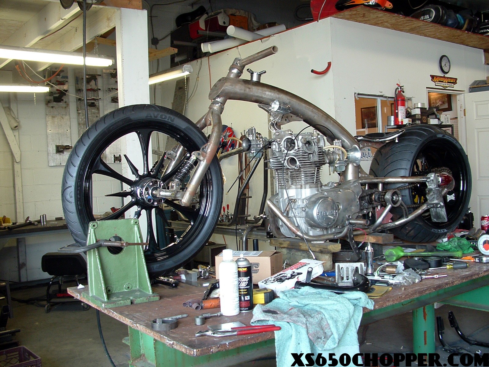 “Get Bent” RADICAL XS650 Ardcore Choppers
