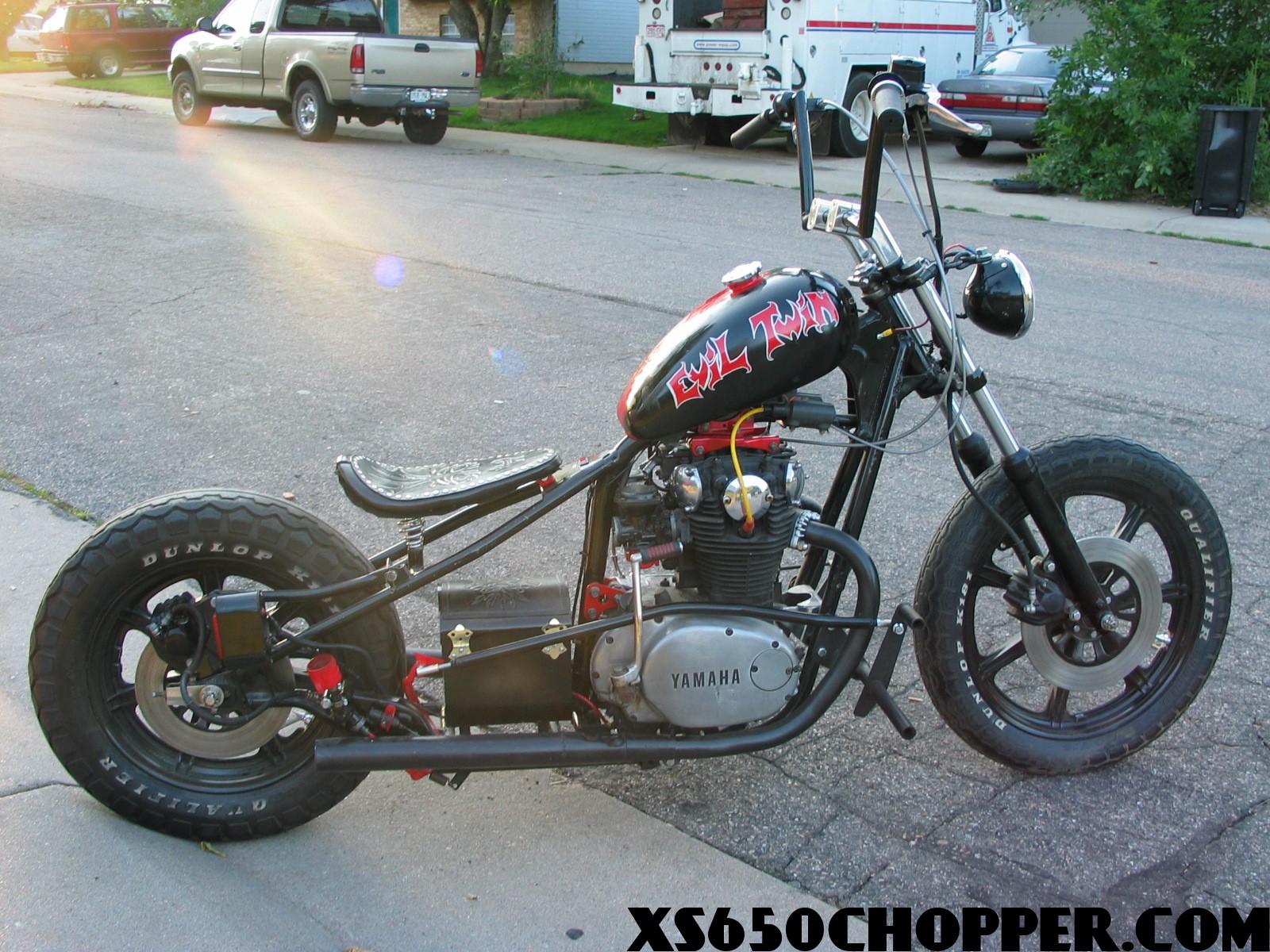 XS650 CHOPPER: The Evil Twin