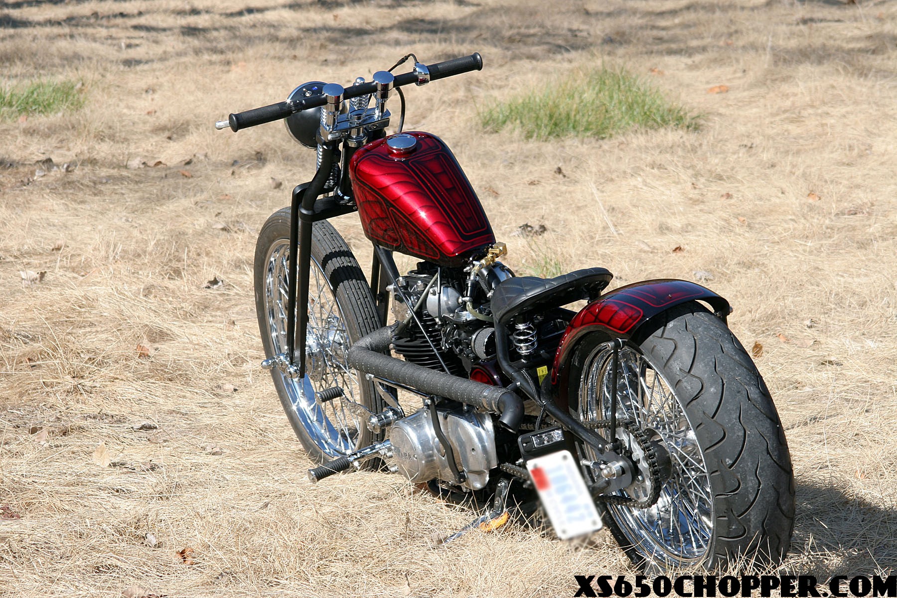 “Chicago Bike” Red xs650 By Ardcore