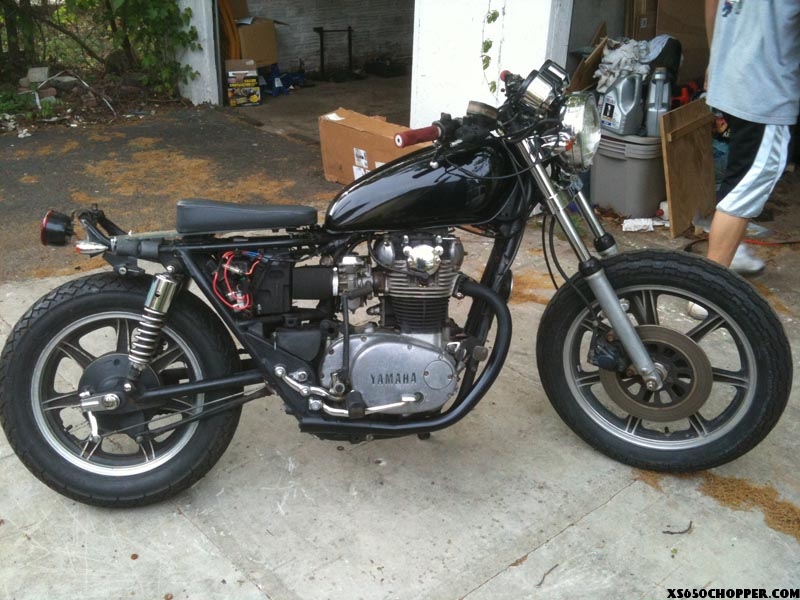 81 XS650 Old School, Loud & Proud Jersey Style