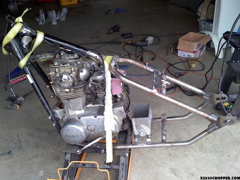 1979 “Miller’s Powder Coating” Show Bike – In progress
