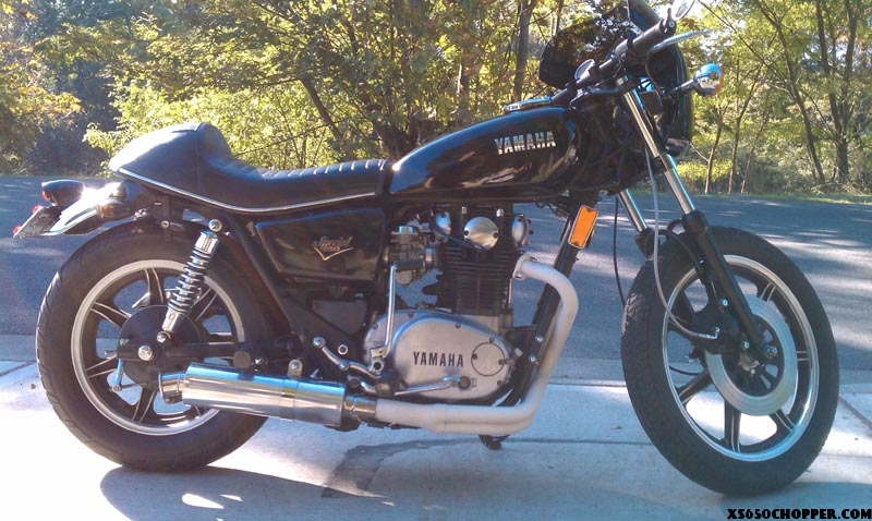 81 XS650 cafe racer/street fighter