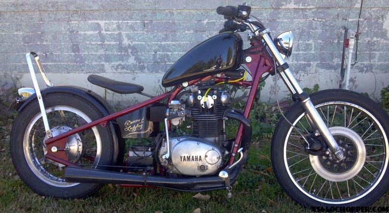 My second ’81 XS650 chop