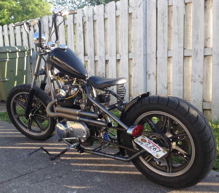 Shades of Grey | XS650 Chopper