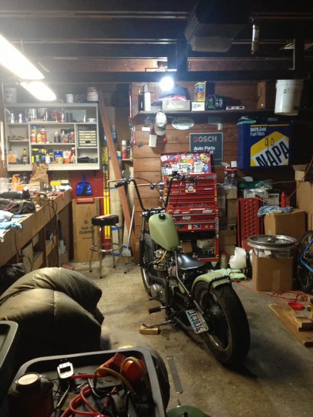 Small Motorcycle Shop Layout