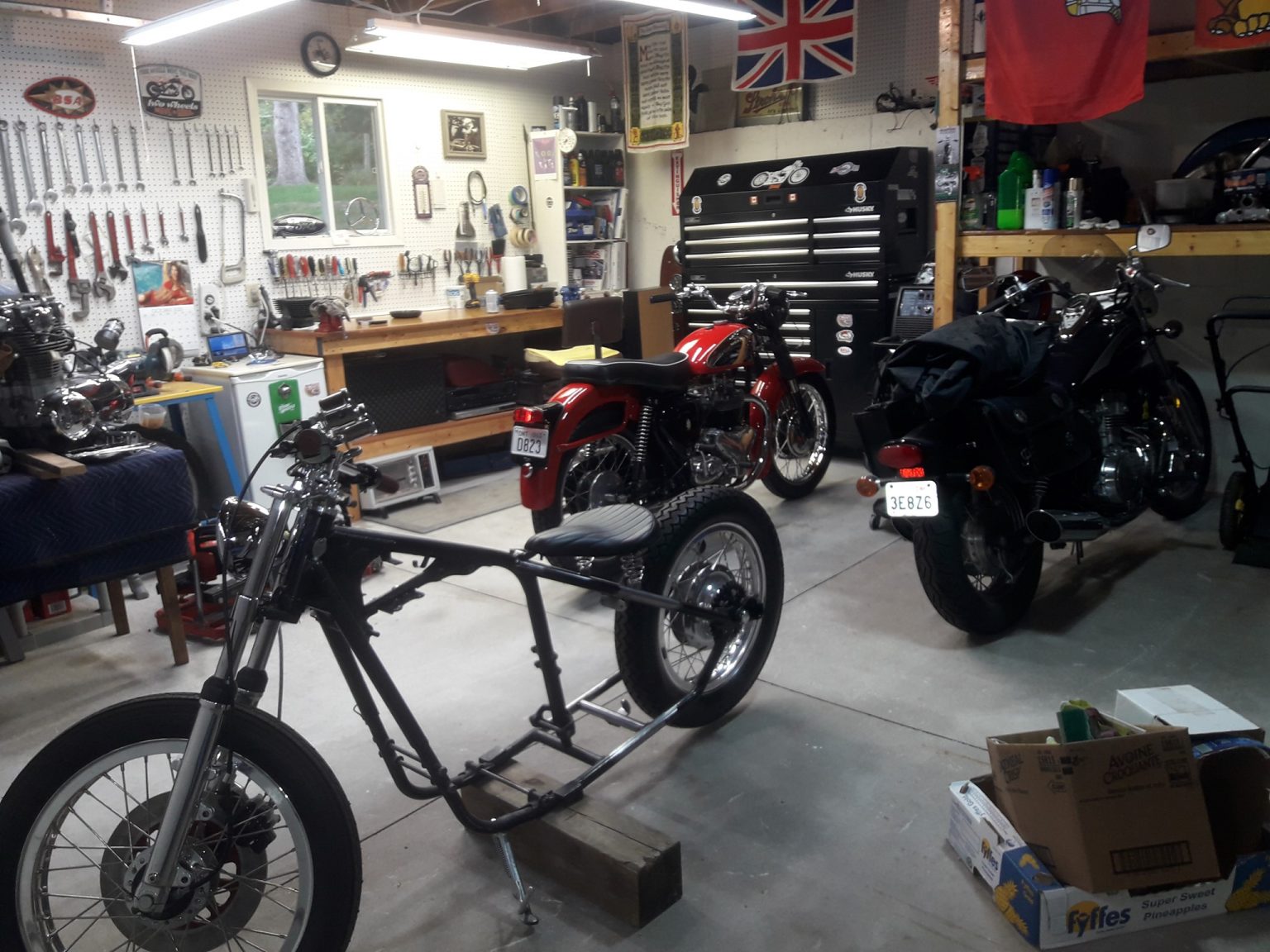 Small Motorcycle Shop Layout