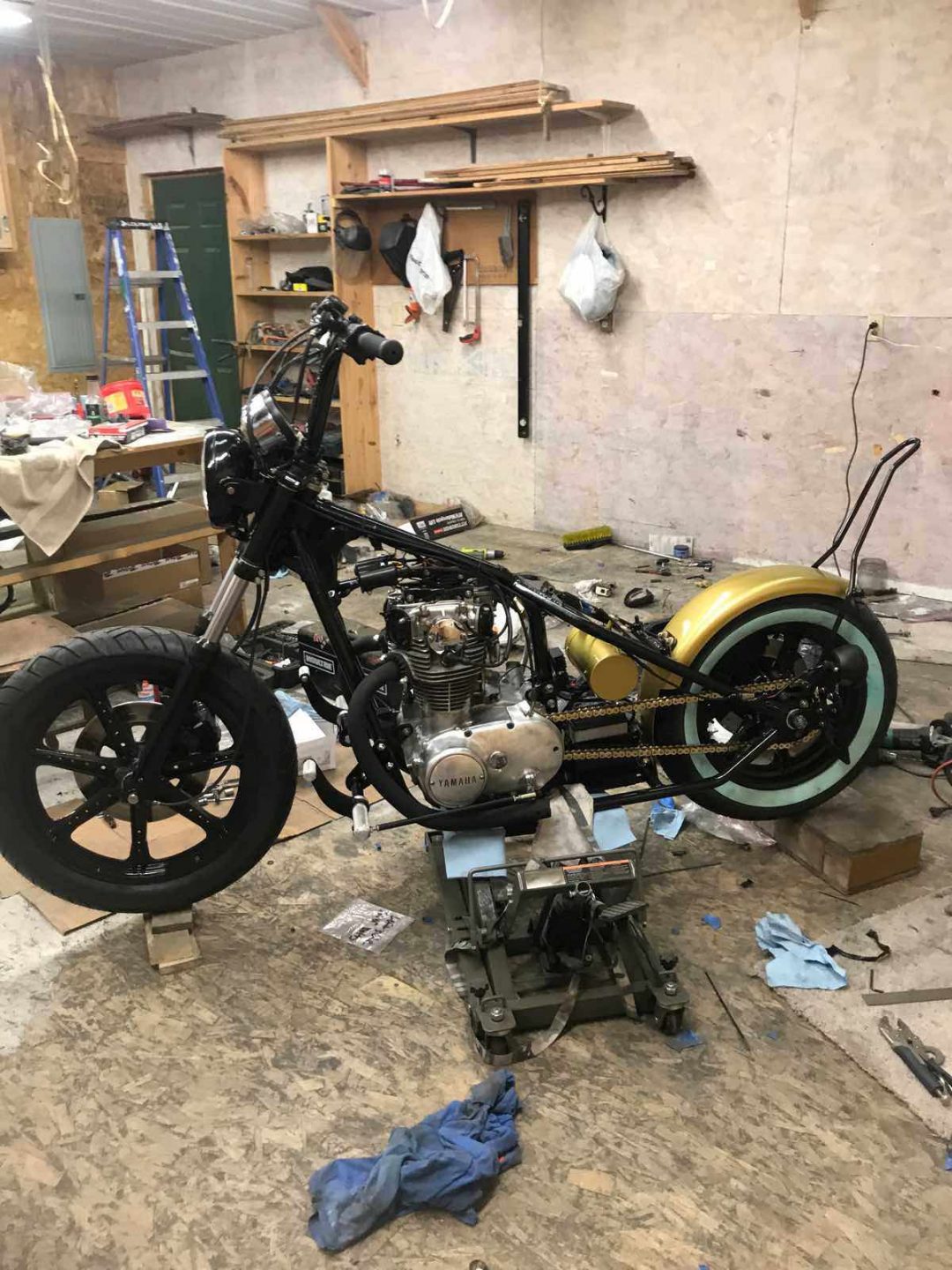 Josh’s 79 xs650 Chop