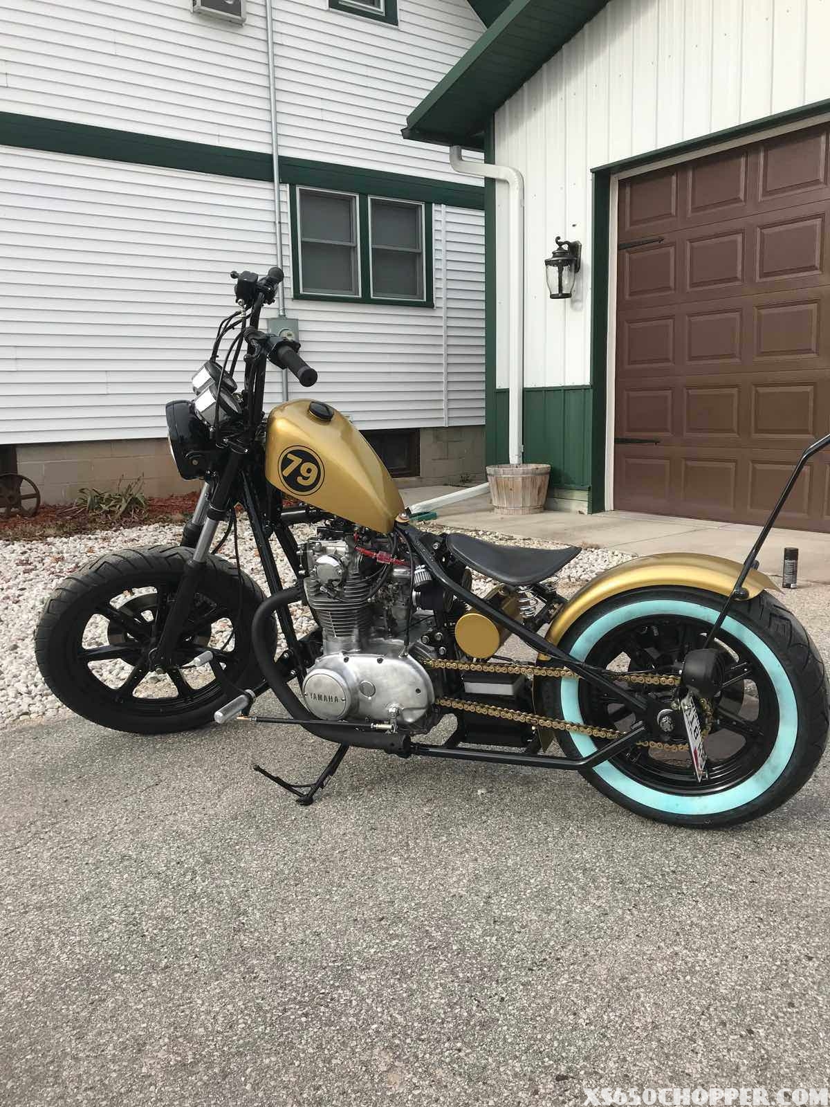 Josh’s 79 xs650 Chop