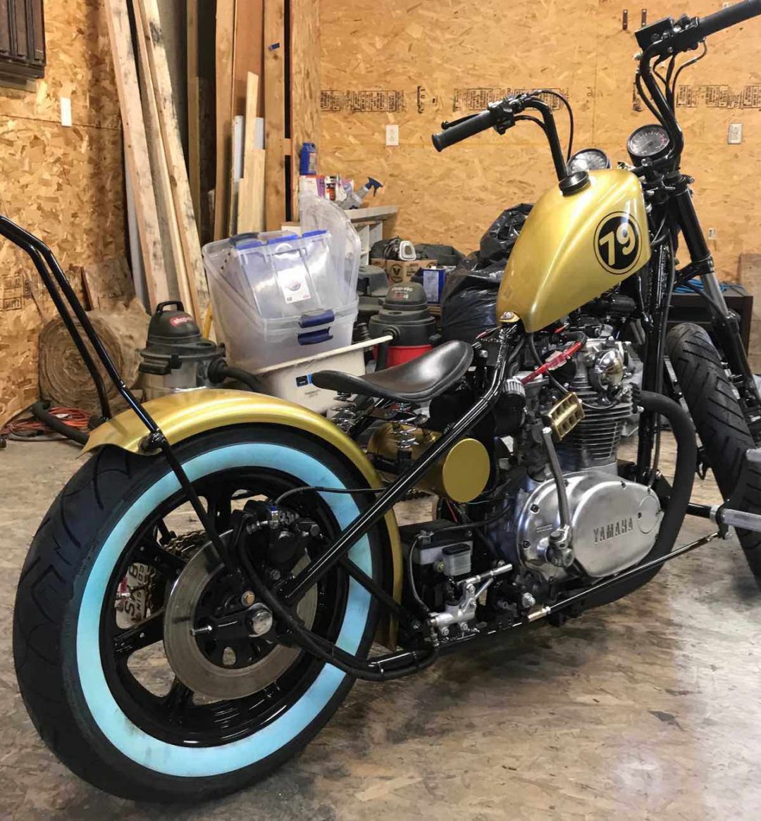 Josh’s 79 xs650 Chop
